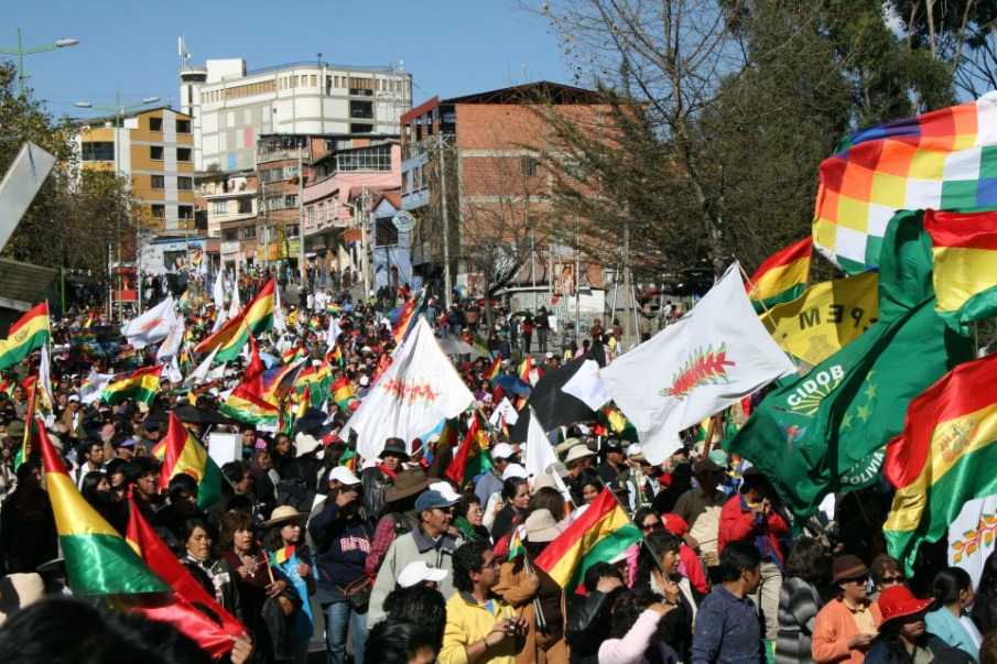Otra Marcha por el TIPNIS llega a La Paz - Salva la Selva